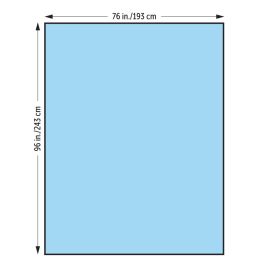 HALYARD* X-Large Drape - Non-Sterile, 76 in. x 96 in. | HALYARD* Products