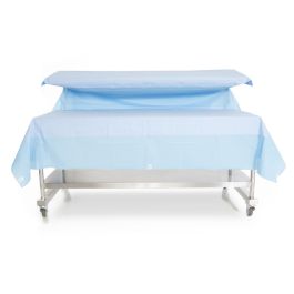 HALYARD* Two-Tier Padded Heavy-Duty Back Table Cover | HALYARD* Products